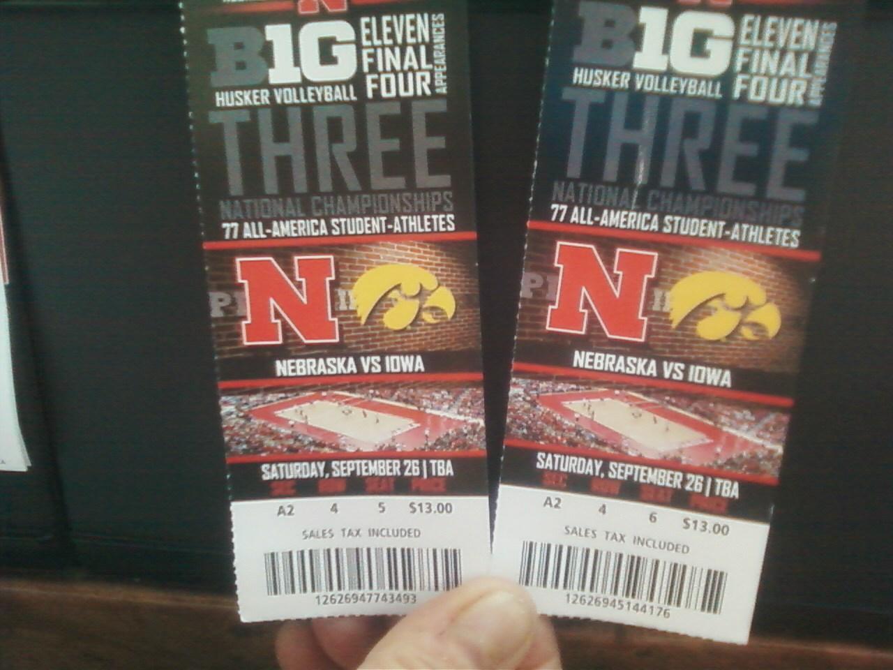 Sterling Public Schools - Volleyball Ticket Raffle