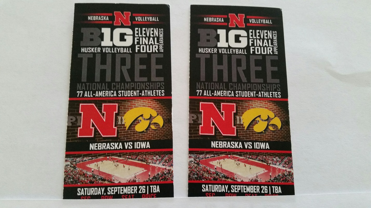 Sterling Public Schools - Volleyball Ticket Raffle #2